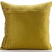 Decorative Chartreuse Green European Pillow 24x24/26x26, Velvet Sofa ...