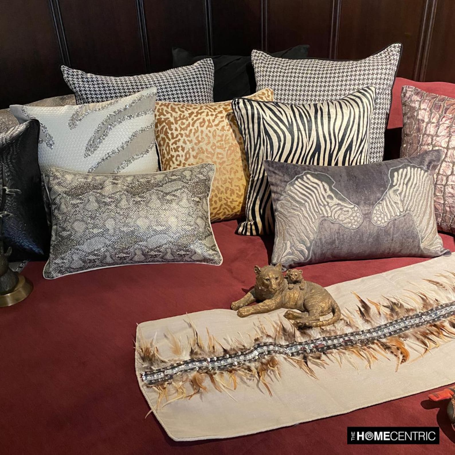 Decorative Beige European Sham Cover 24"x24"/26"x26", Velvet Throw ...