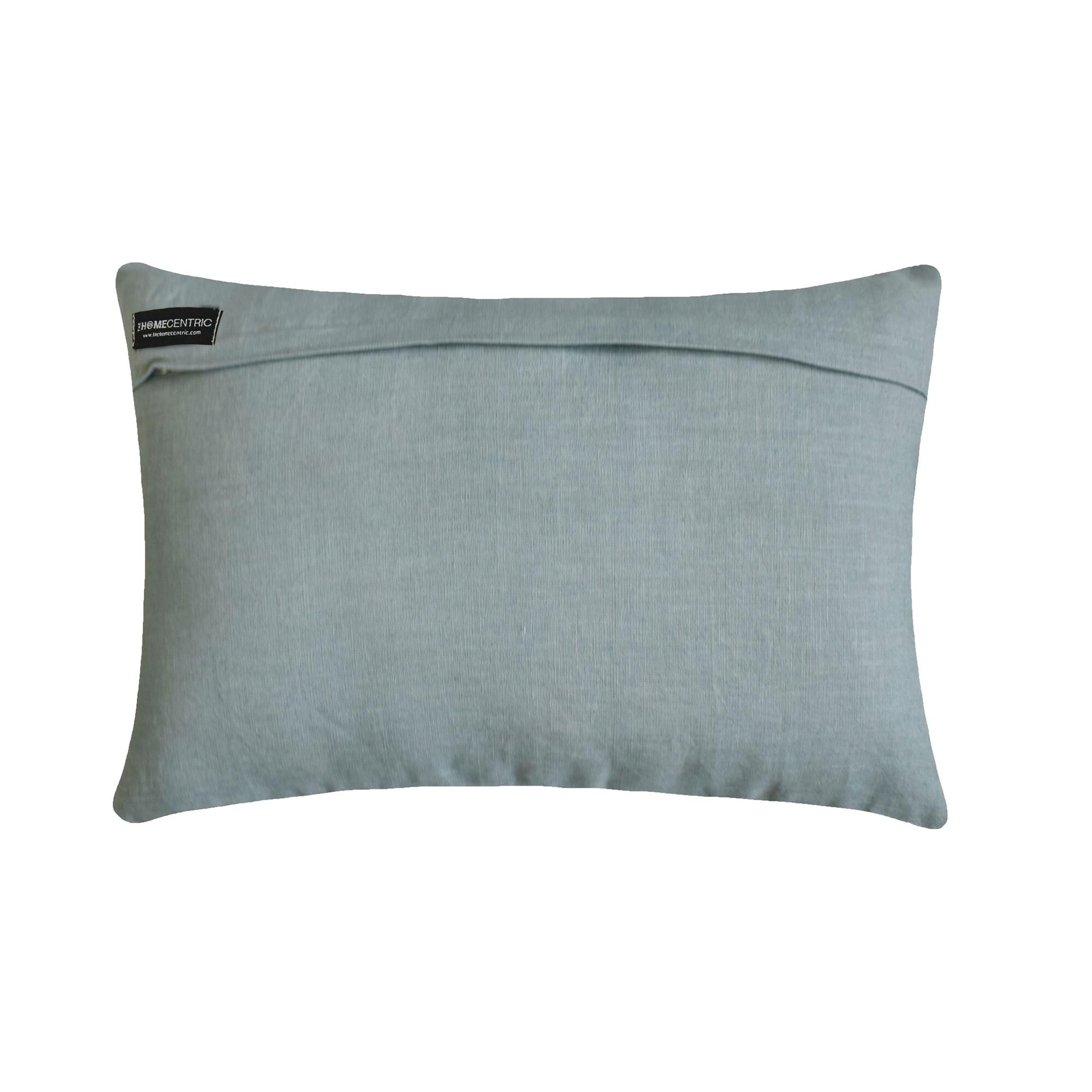 Decorative Oblong / Lumbar Throw Pillow Cover in Cotton Floral ...