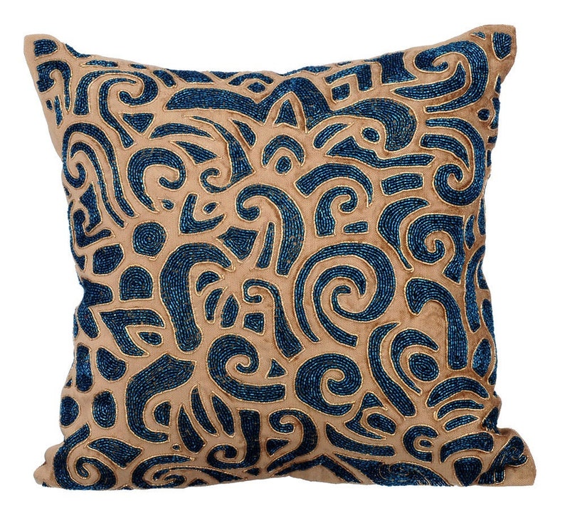 Decorative Gold Sofa Throw Large 24x24 / - Etsy