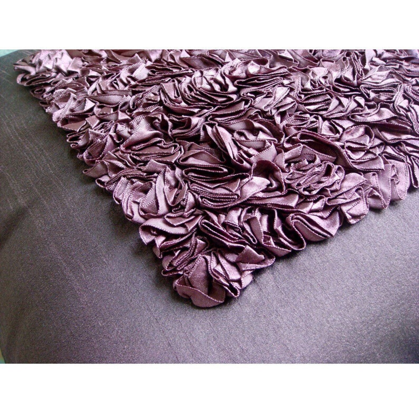 Throw Pillow for Bed Plum Purple Decorative - Etsy