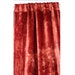 Rust Velvet Curtains 52x84 Rod Pocket Curtain - Etsy
