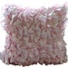Decorative Soft Pink European Pillow 24x24/26x26, Satin Pillow Case ...