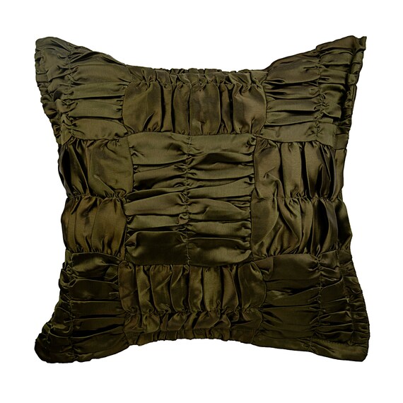 Decorative Ruched Textured Pillow Case Cover - Etsy