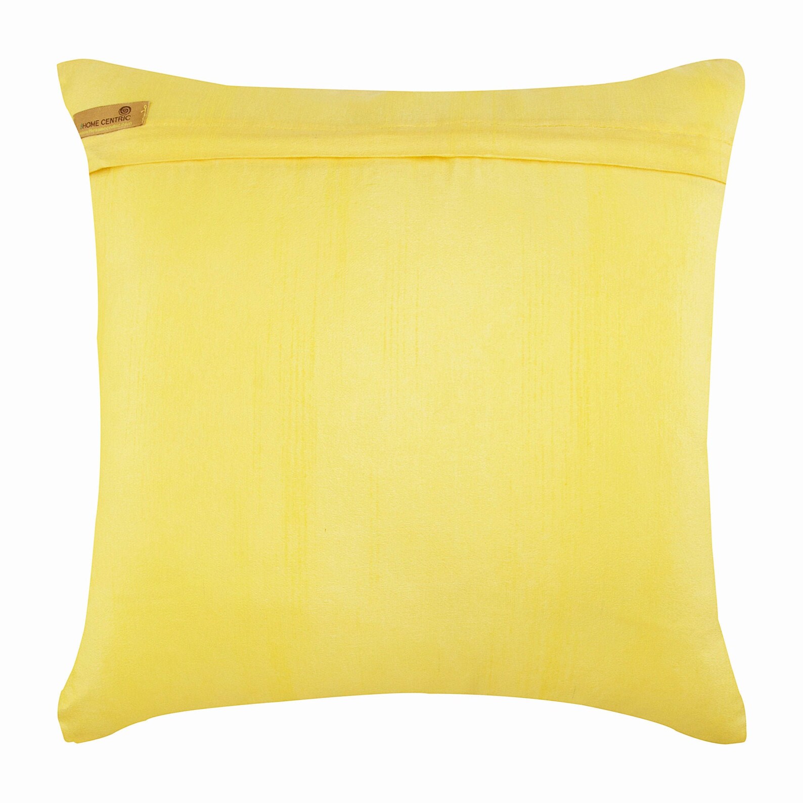 16x16 Luxury Yellow Throw Pillow Cover Art Silk - Etsy