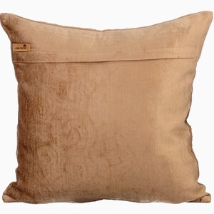 Decorative Gold Sofa Throw Large 24"x24" / 26"x26", Cotton Velvet Sofa ...