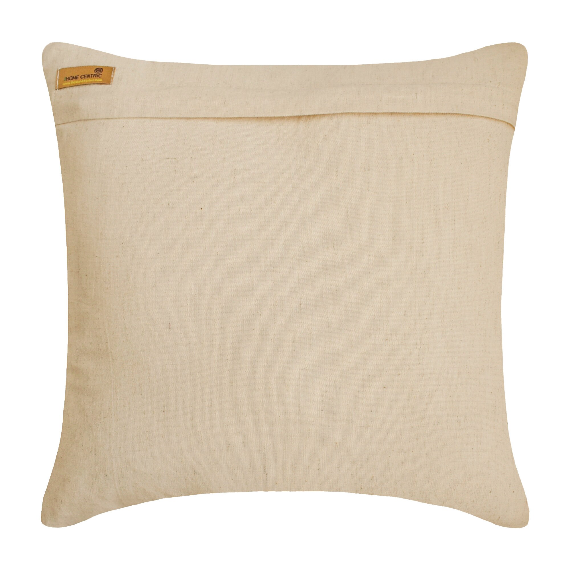 Luxury Ecru Decorative Euro Sham Cover, 24"x24"/26"x26" Cotton Linen ...