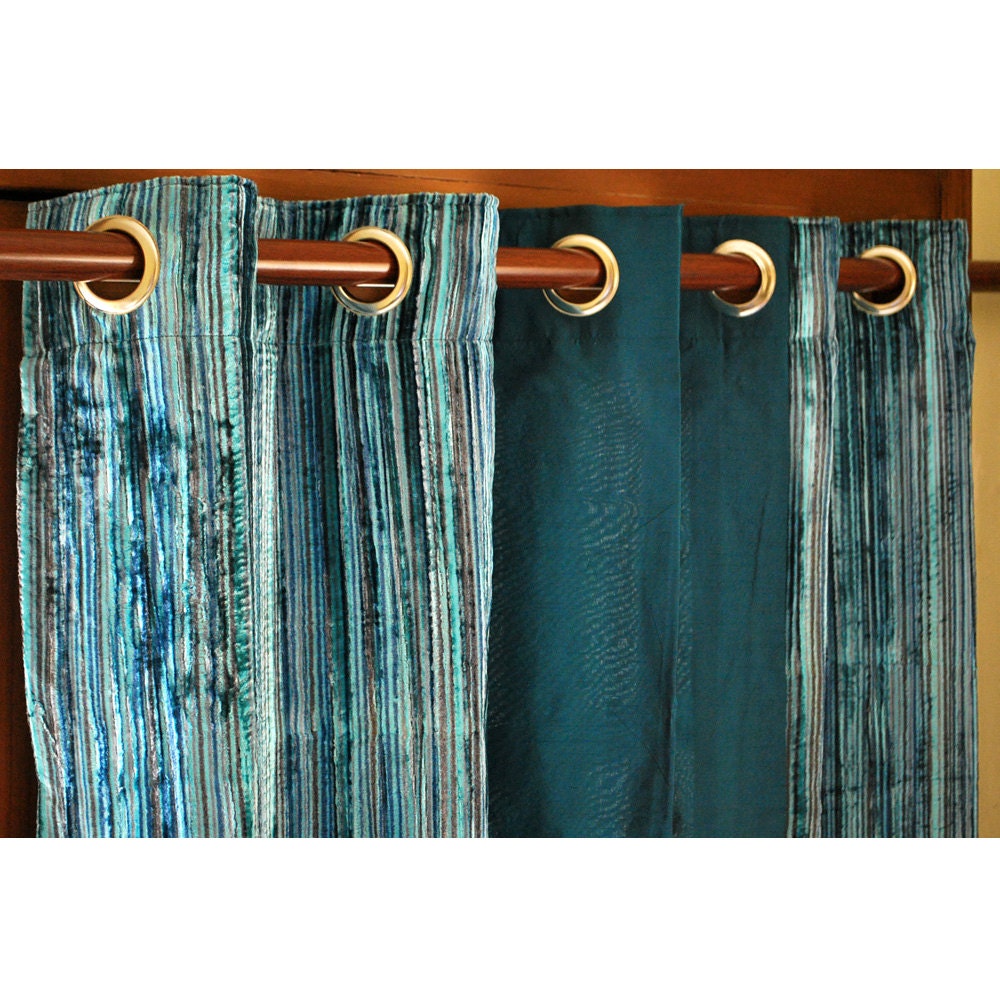 Teal Window Panels 54 Window Treatment Ideas To Elevate Your Space In