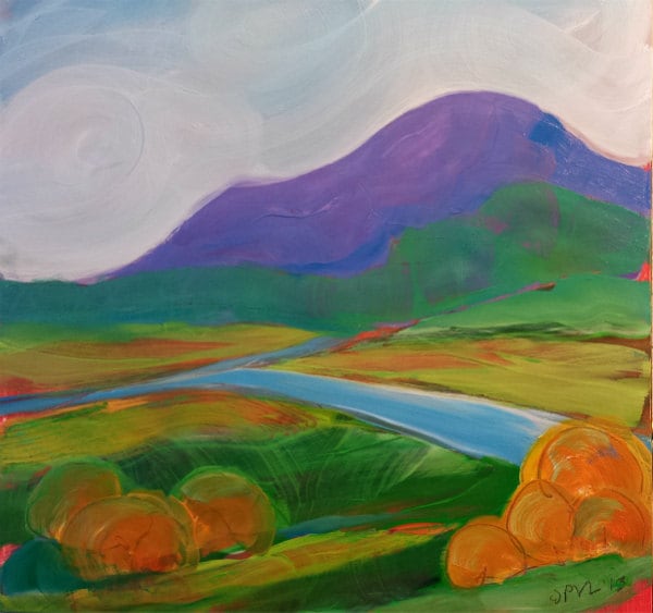 Valley Morning 16 Original Landscape Oil Painting - Etsy