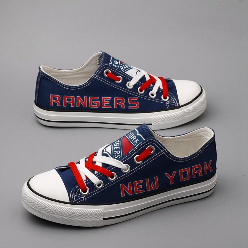 Blue Canvas Shoes - Etsy