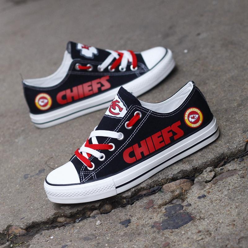 Football, Kansas City Chiefs Shoes, Footwear, Team, Canvas Shoes, Shoes ...