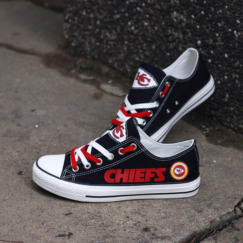Football, Kansas City Chiefs Shoes, Footwear, Team, Canvas Shoes, Shoes ...