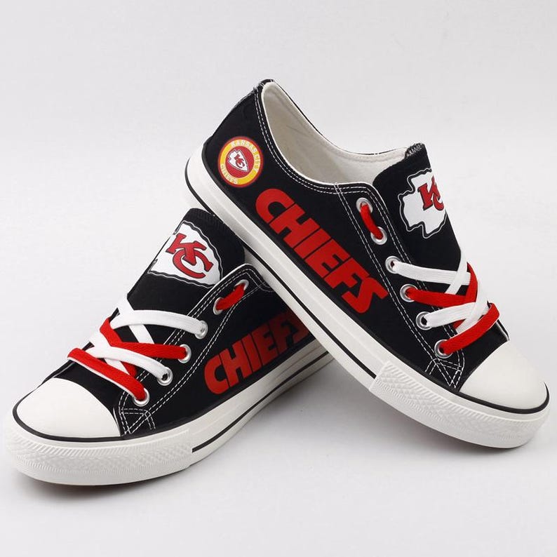 Football, Kansas City Chiefs Shoes, Footwear, Team, Canvas Shoes, Shoes ...