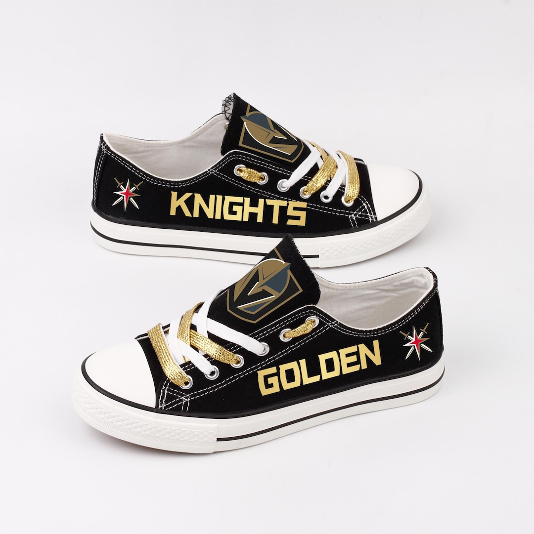 Hockey, Vegas Golden Knights Shoes, Footwear, Hockey Team, Canvas Shoes ...
