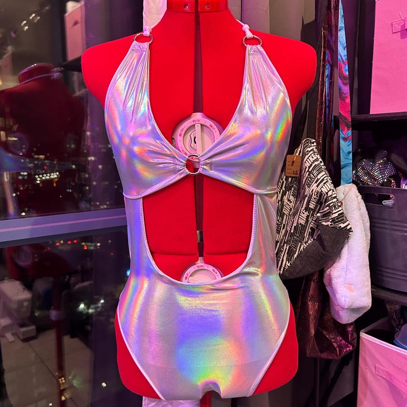 Holographic Bodysuit - Etsy