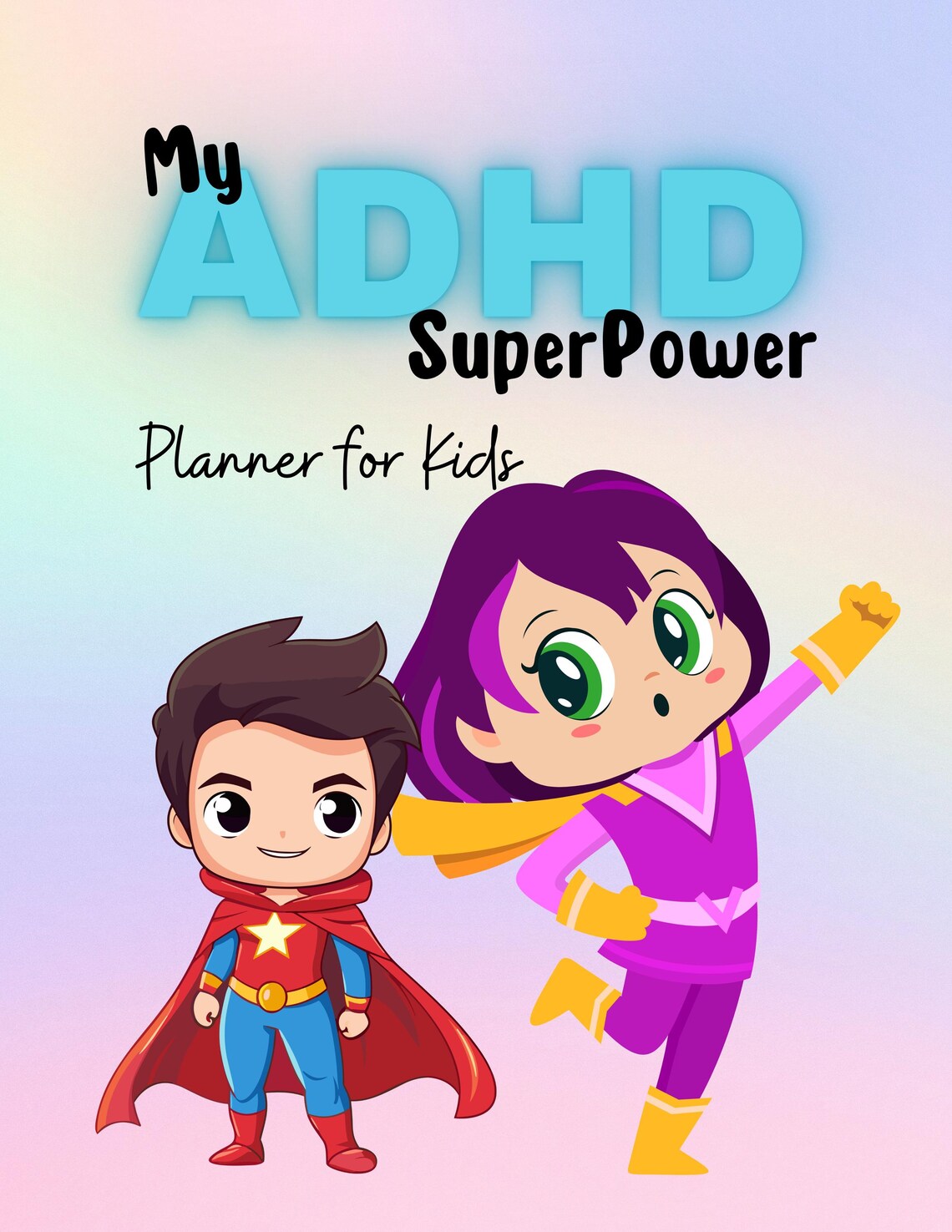 Adhd Planner Printable, Adhd Chore Chart, Adhd Undated Planner, Teen ...