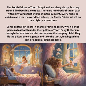 The Magical Land of Tooth Fairies - Story Book - Etsy