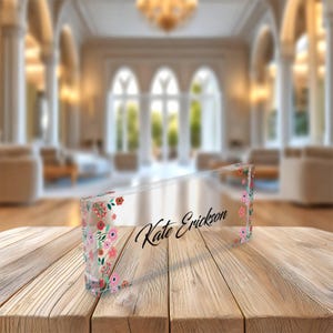 Yellow Name Plate, Custom Name Plate, Desk Plaque,beautiful Office Desk ...