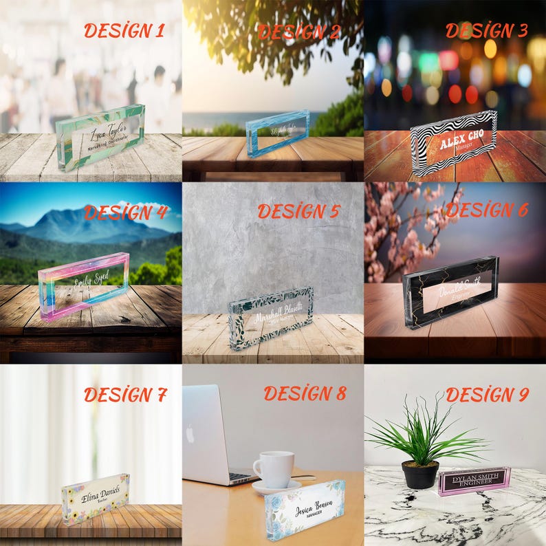 Teacher Name Plate, Teacher Name Sign, Office Decor, Desk Name Plate ...