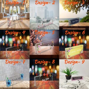 Yellow Name Plate, Custom Name Plate, Desk Plaque,beautiful Office Desk ...