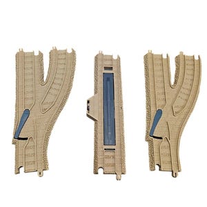 Thomas & Friends Trackmaster TRAIN Railway Switch Track Lot Beige 3 ...
