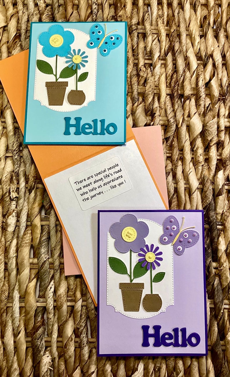 Flower Friendship Card - Etsy