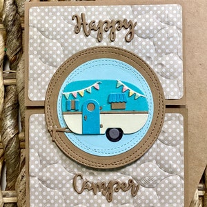 Friendship Card - Retro Camper Travel Adventure Vintage Friendship ...