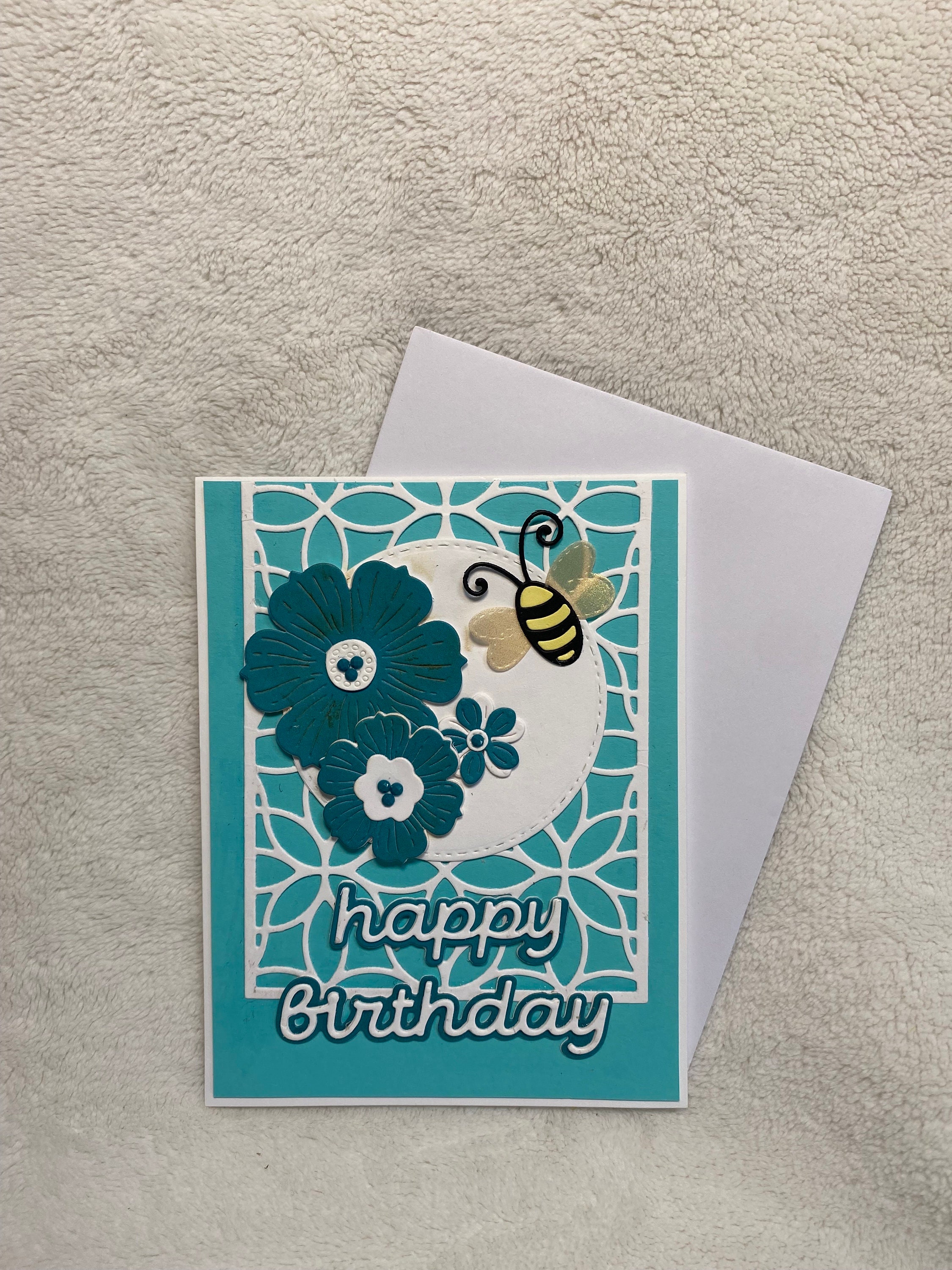 Bee Birthday Card - Etsy