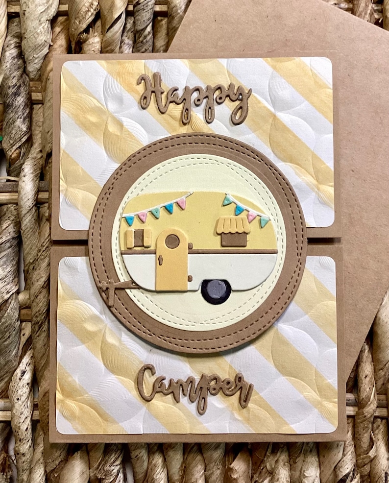 Friendship Card - Retro Camper Travel Adventure Vintage Friendship ...