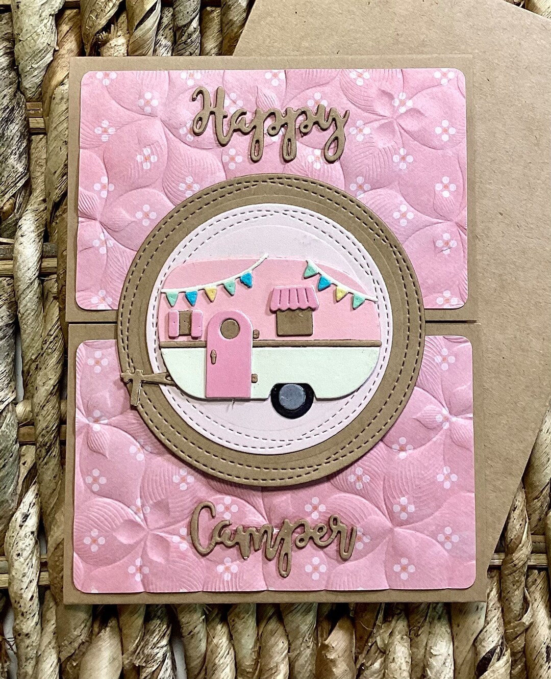 Friendship Card - Retro Camper Travel Adventure Vintage Friendship ...