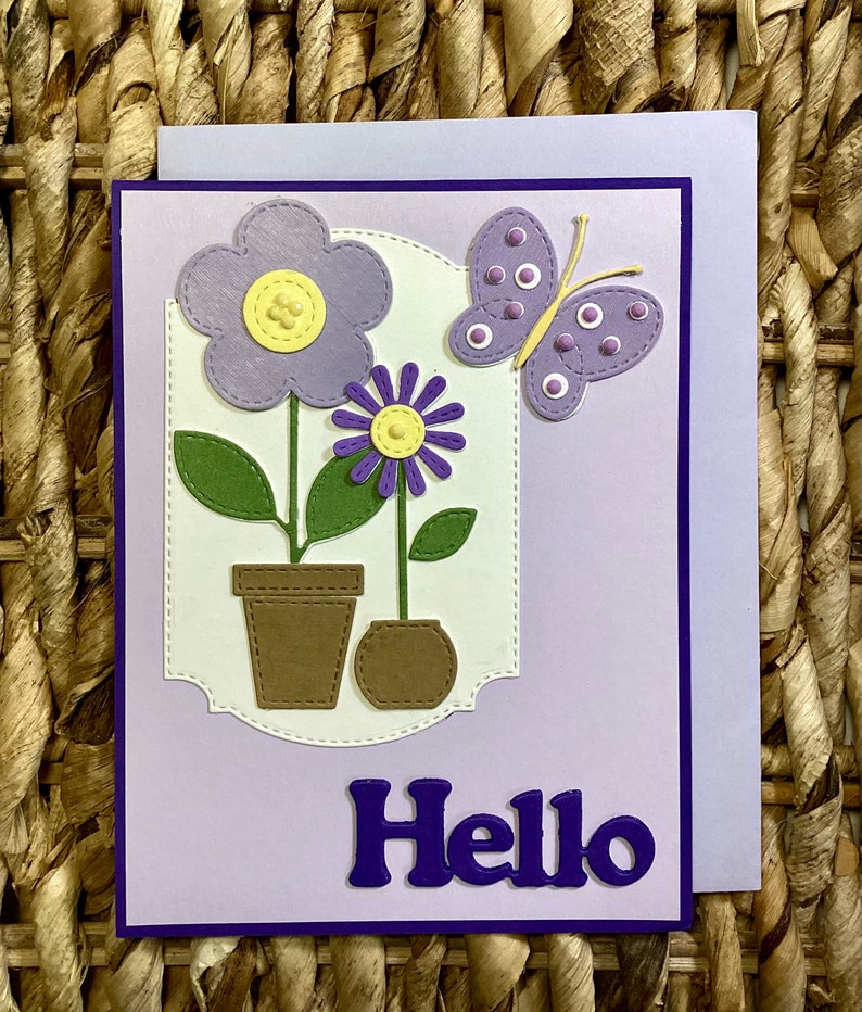 Flower Friendship Card - Etsy