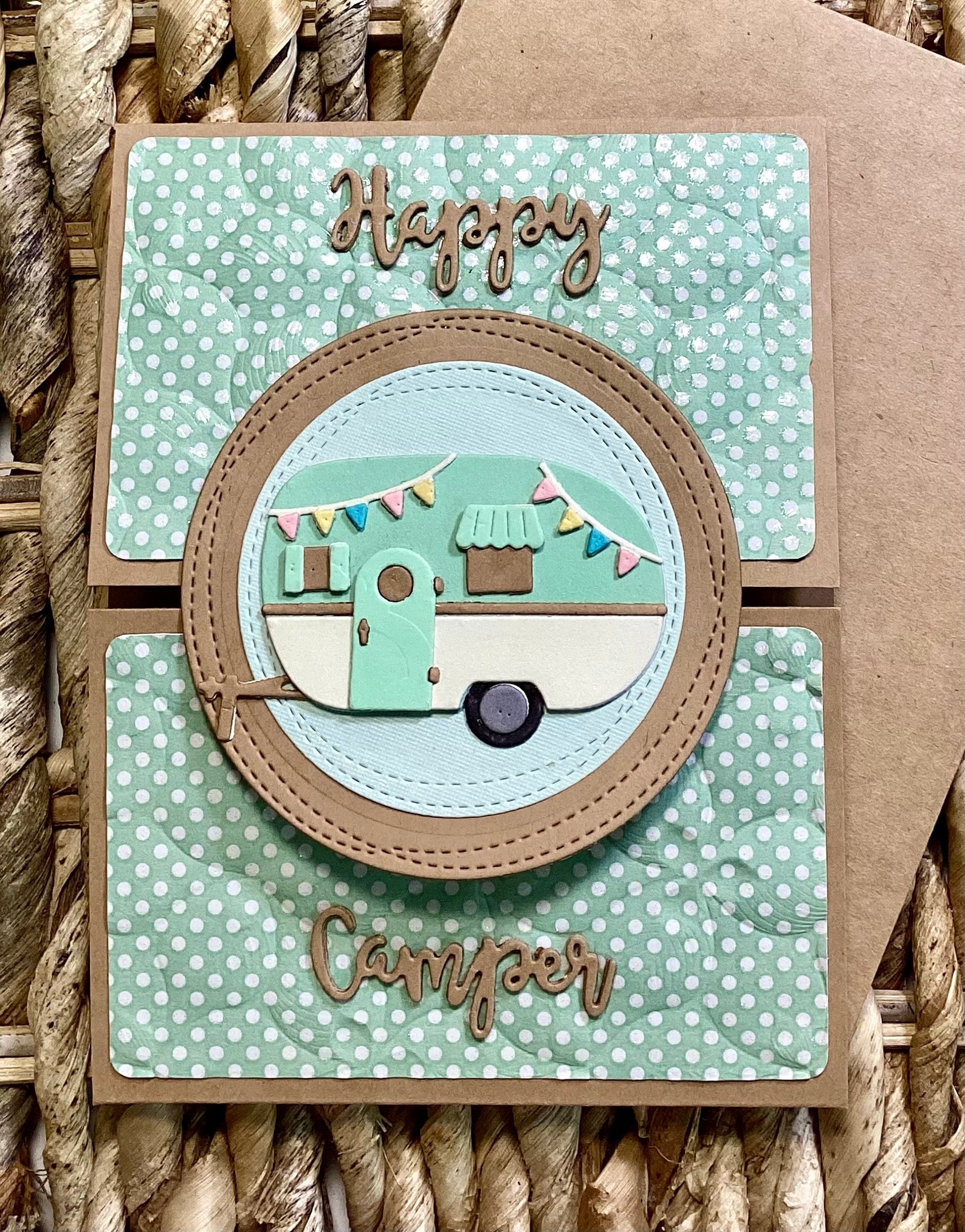 Friendship Card - Retro Camper Travel Adventure Vintage Friendship ...