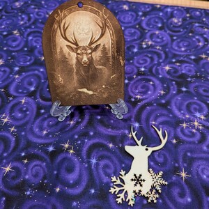 Yule/christmas Wood Ornaments - Etsy