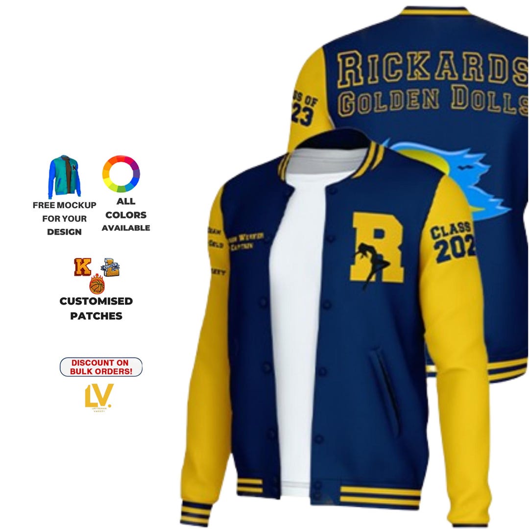 Varsity Letterman Jacket for Men Women and Kids Custom Crafted for ...