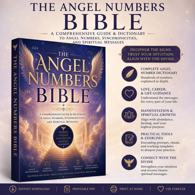 The Angel Numbers Bible Spiritual Guide to Angel Numbers ...