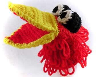 Bird hand puppet | Etsy