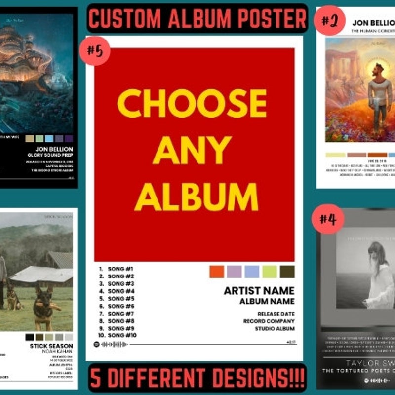 Album Art Print - Etsy