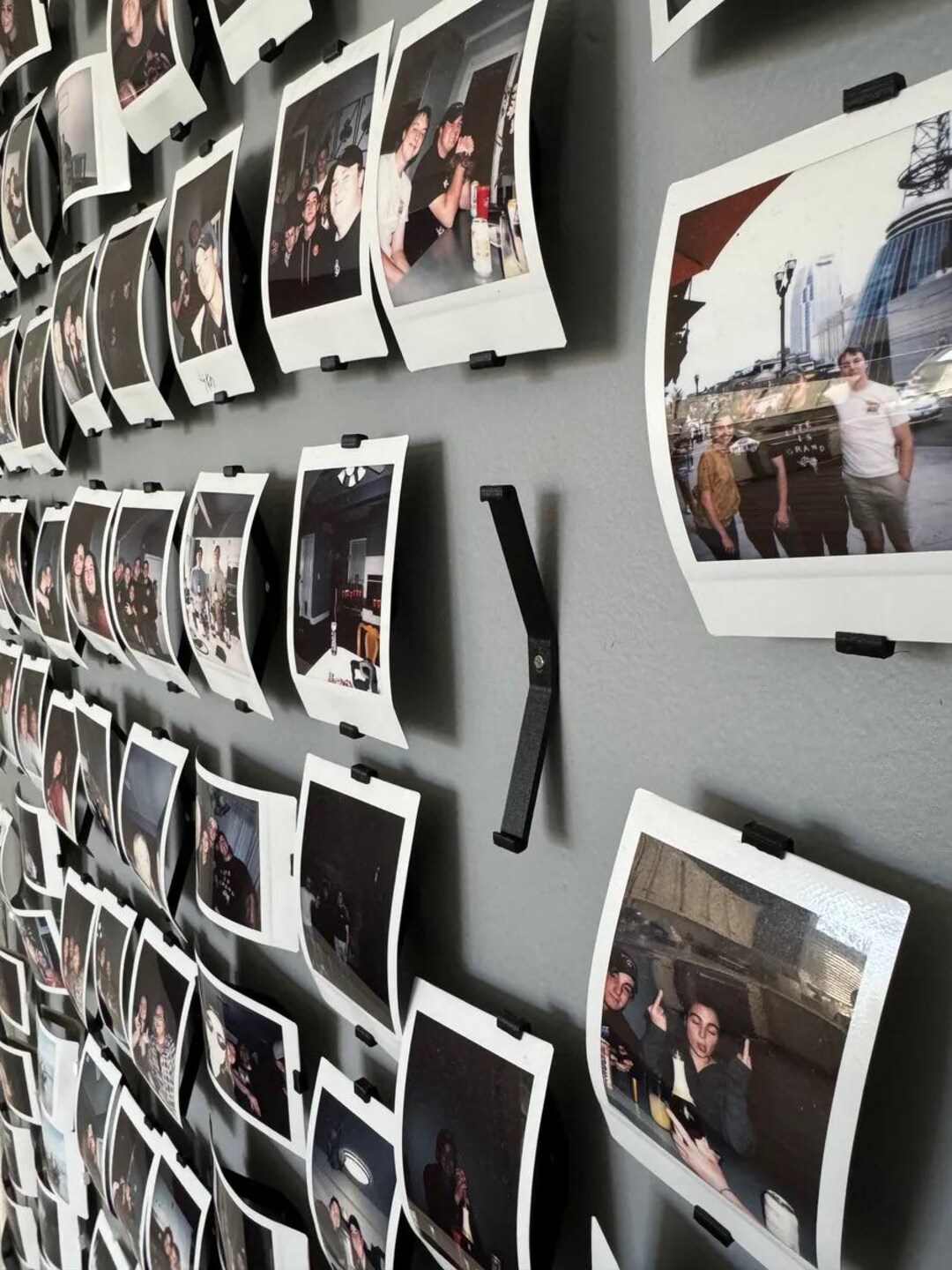 Polaroid Frame 5 Pieces Picture Holder Wall Mount Customizable Display ...