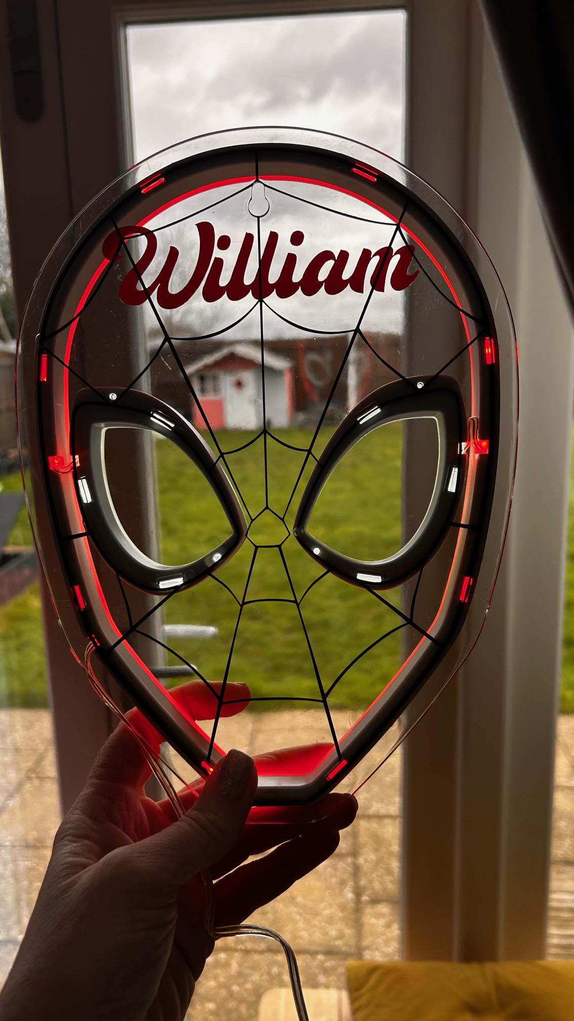 Spiderman LED Light - Etsy