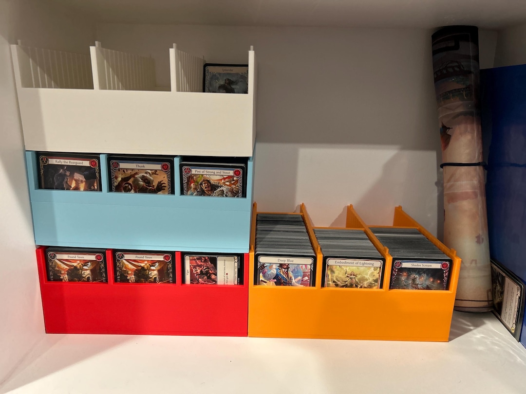 Stackable TCG Card Storage: PLA 3D Printed - Etsy