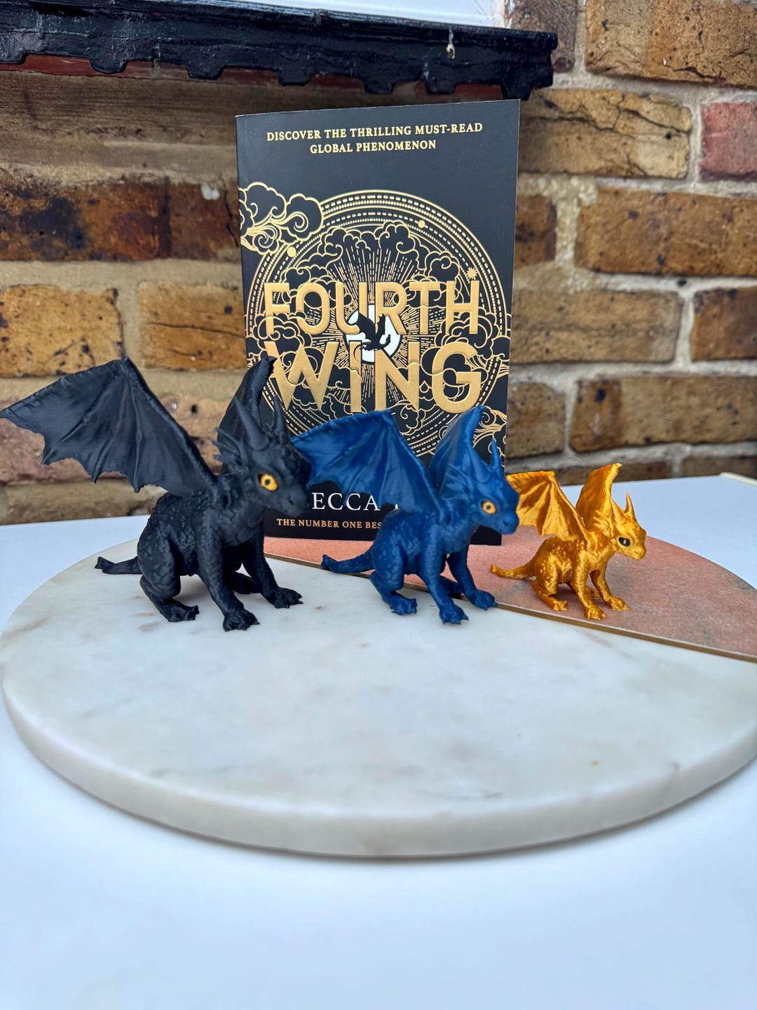 Fourth Wing Dragons | Tairn, Andarna & Sgaeyl | Fourth Wing Gift ...