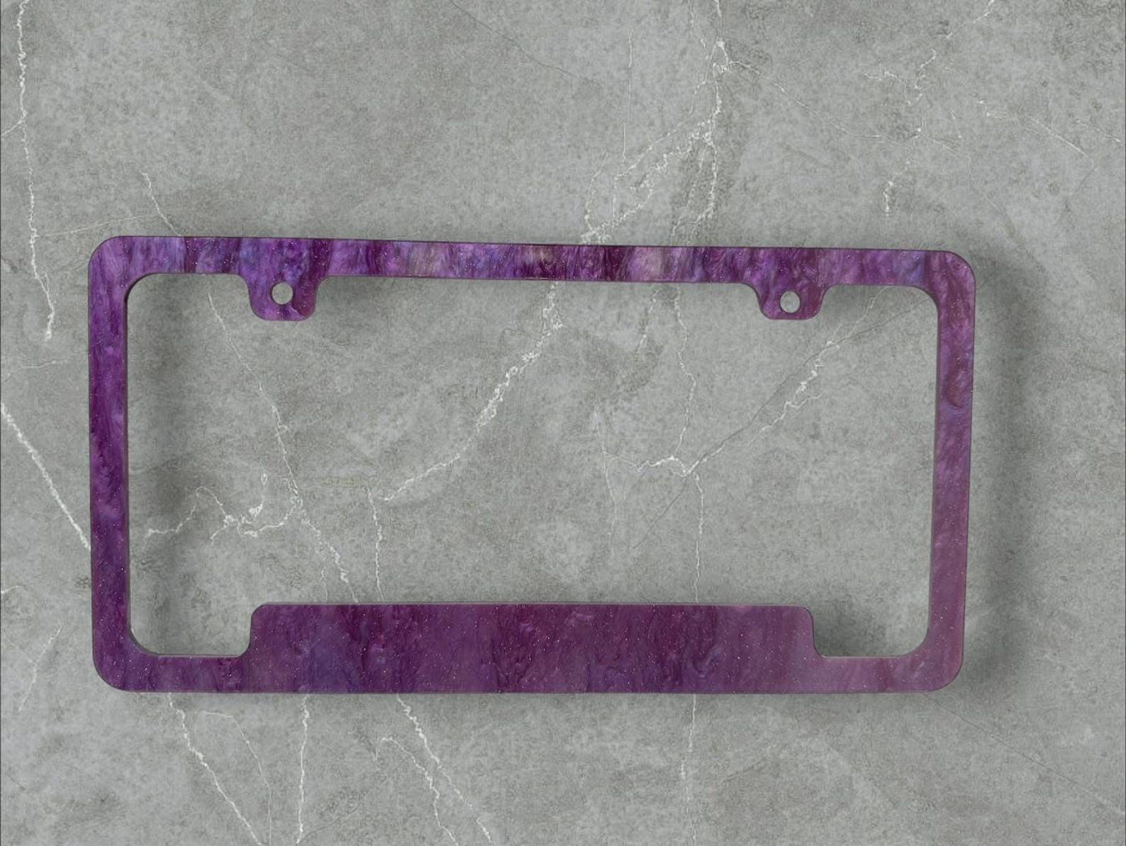 Pearl Acrylic License Plate Frame, Pink and Red Frames, 12x6 Frames ...