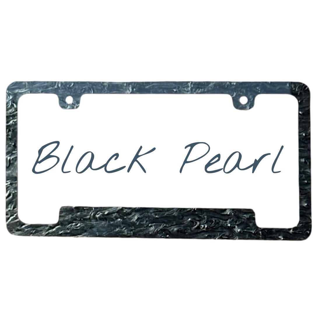 Black Pearl License Plate Frame | for Semis, Trucks, Trailers | Mother ...