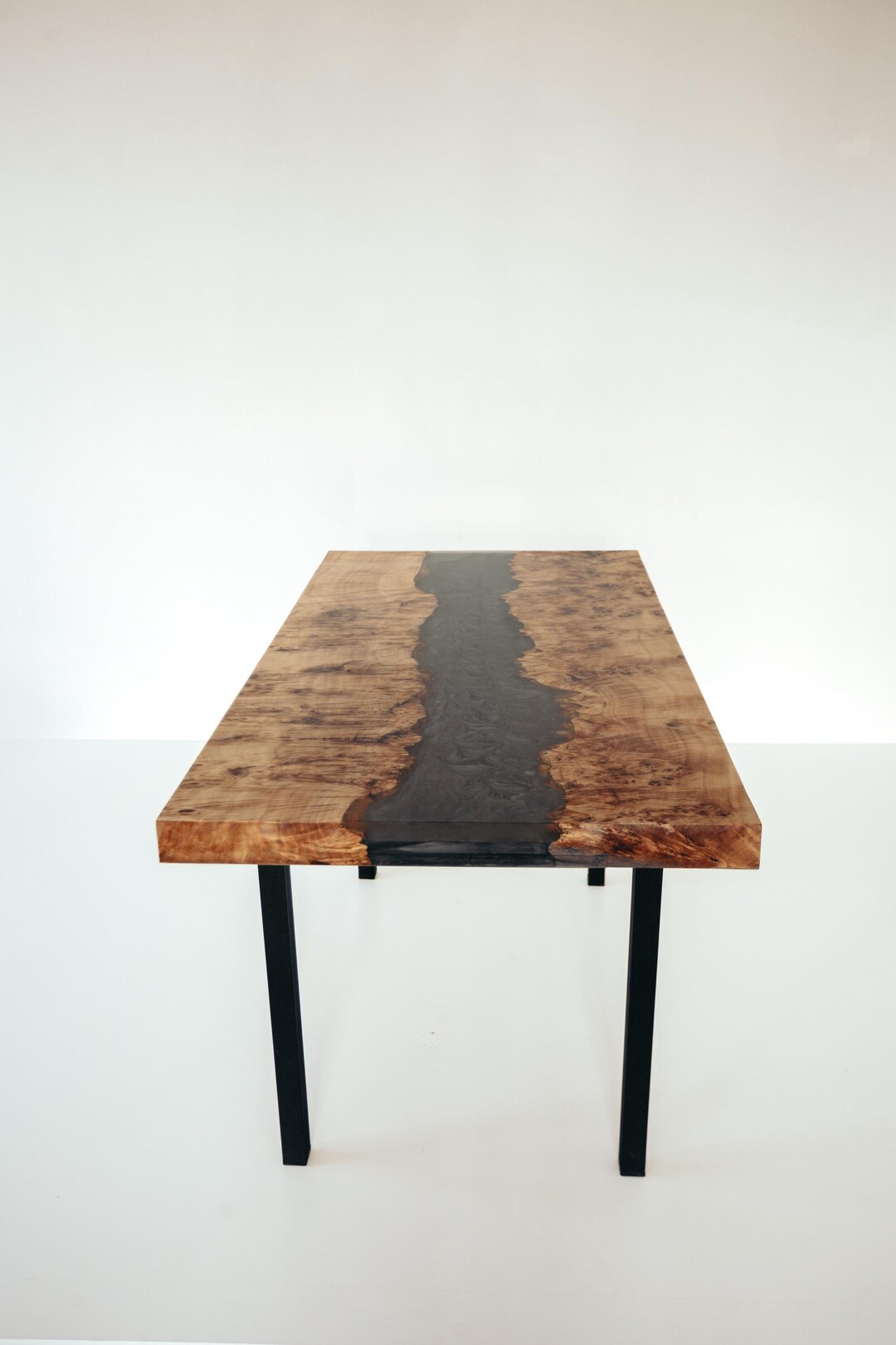 Epoxy Resin Conference Table, Custom Size Poplar Table Home Furniture ...