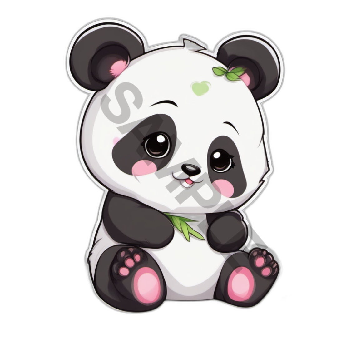 29 PNG, Cute Girl Panda Clipart, Adorable Panda Clipart Bundle, Panda ...