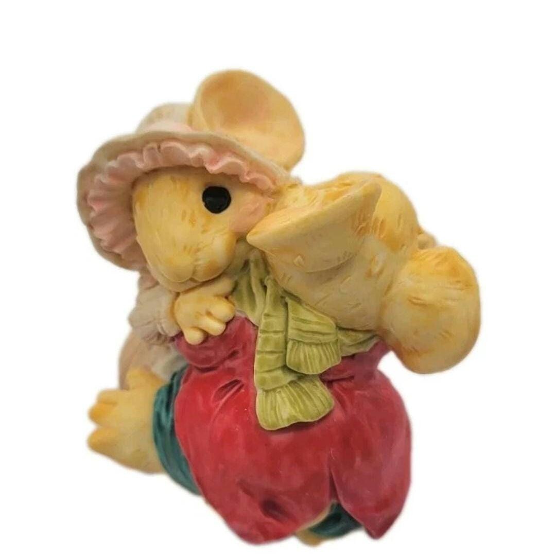 Ganz 1991 Little Cheesers Christmae Harley & Harriet Dancing Mouse ...