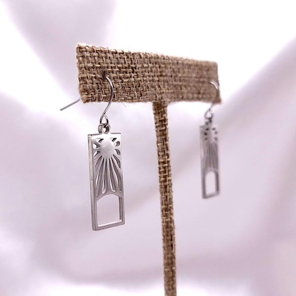 Japanese Hanafuda Earrings - Etsy