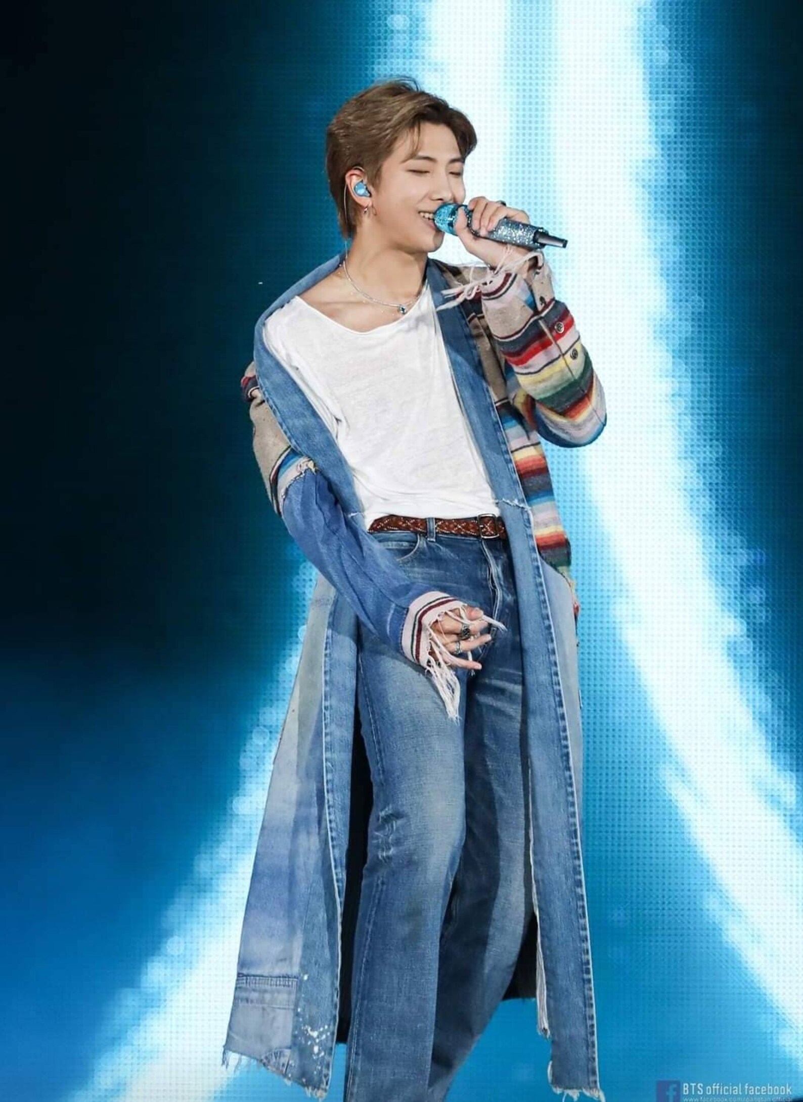 BTS Kim Namjoon RM Inspired Sterling Silver Moon and Heart | Etsy