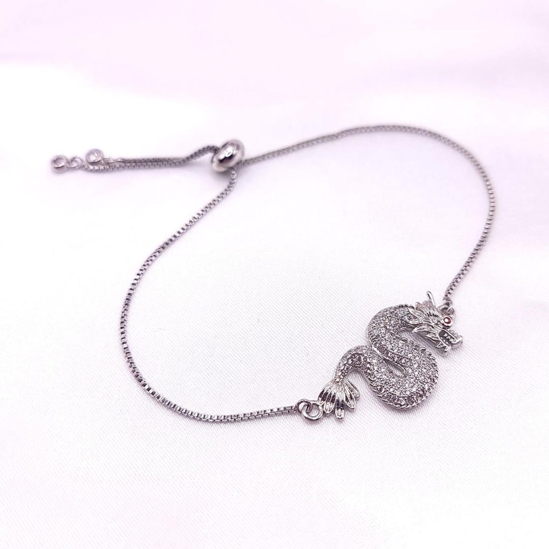 Dragon Adjustable Slider Bracelet - Etsy