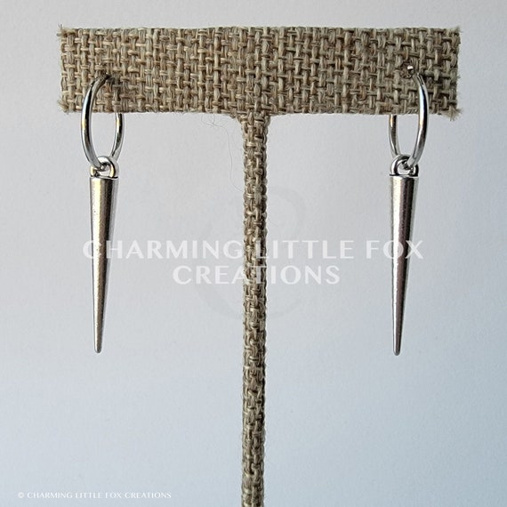 Bangtan Boys BTS Jeon Jungkook Inspired Long Silver Spike | Etsy